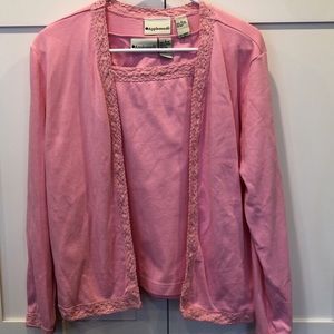 Appleseed's | Sweaters | Appleseeds Cardigan And Tank Set | Poshmark